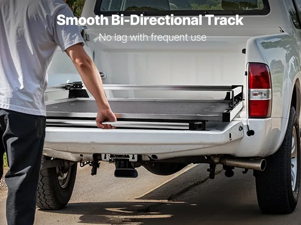 VEVOR Sliding Truck Bed Organizer, 68 x 48-Inch Heavy Duty Truck Bed ...