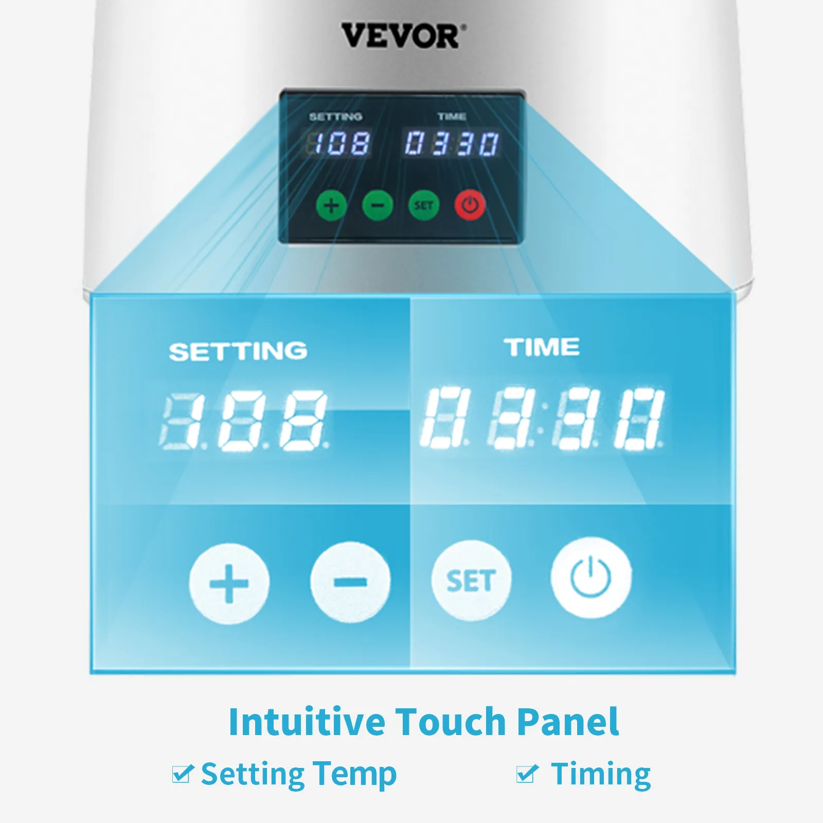 VEVOR 1.1Gal Water Distiller, 0.3Gal/H, 750W Distilled Water Maker ...