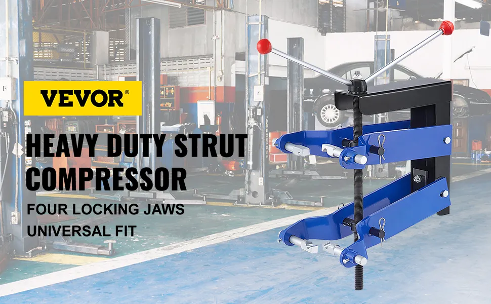 VEVOR Strut Compressor 45# Steel Spring Compressor, Universal Fit Heavy ...