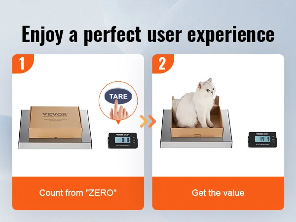 VEVOR Digital Shipping Scale, 49 ft Wireless Control, 440 lbs x 1.7 oz ...