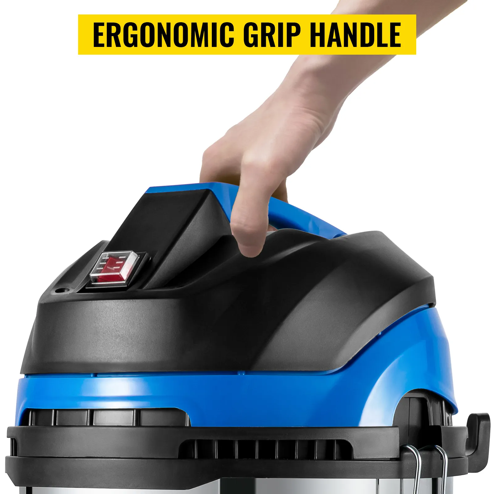 VEVOR Dust Extractor, 8 Gallon Wet & Dry HEPA Filter, Automatic Dust ...