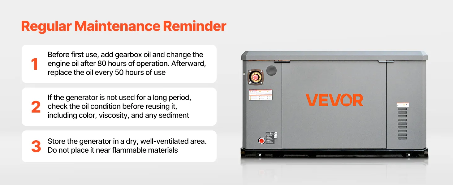 VEVOR whole house standby generator — Reliable Power Backup