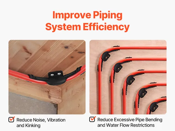 VEVOR Bending PEX 90 Degrees – 20-Pack 1/2-Inch Pipe Support