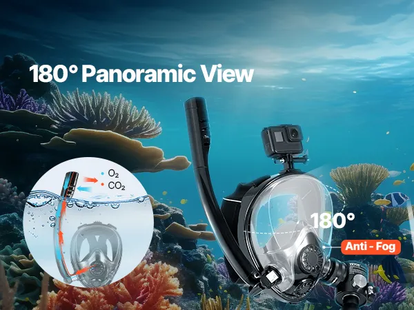 VEVOR Scuba Tank, 0.5L Portable Scuba Diving Tank, Diving Oxygen ...