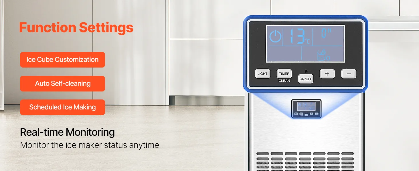 VEVOR Compact Ice Maker — Fast & Portable Machine for Home