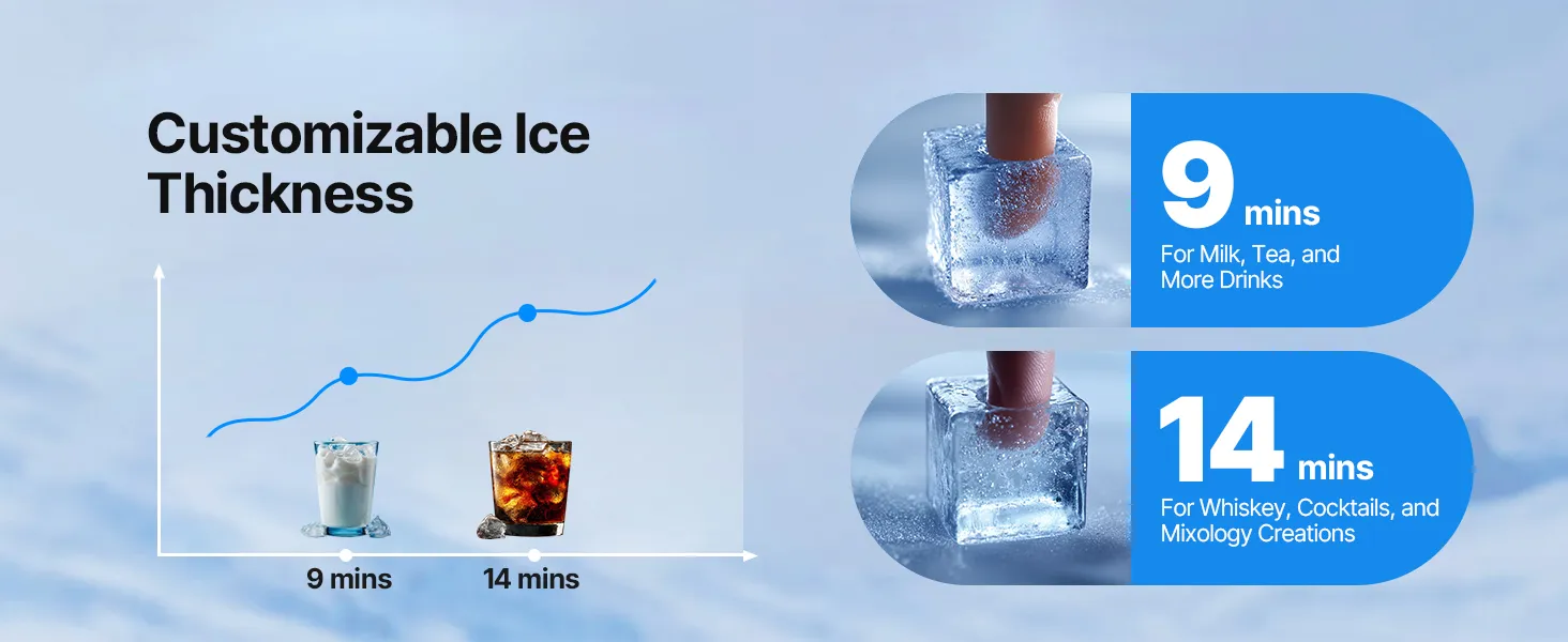 VEVOR Commercial Freestanding Ice Maker – 100 Lbs/24H, 28Lbs