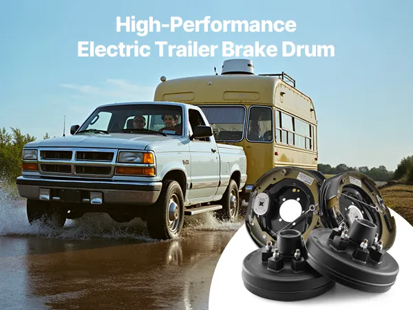 VEVOR Electric Trailer Brake Assembly, 12 x 2 Inch, 1 Pair Self ...
