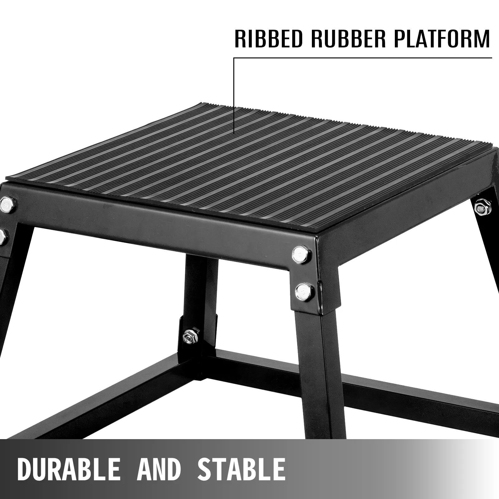 VEVOR Plyometric Platforms 4 PCS Set (12", 18", 24", 30"), Plyometric ...