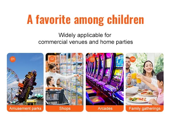 VEVOR Gumball Machine for Kids, 21" Height Home Vending Machine, PS ...