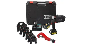 VEVOR Propress Kit 18V Tools Propress with 1/2" 3/4" 1"1-1/4" 1-1/2" 2 ...