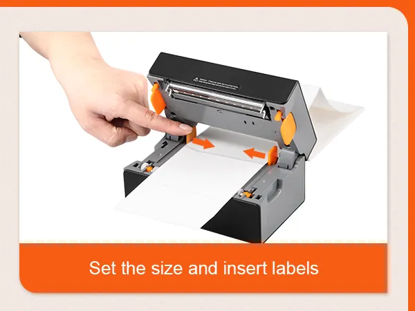 VEVOR HD(300DPI) Thermal Label Printer, Shipping Label Printer with ...