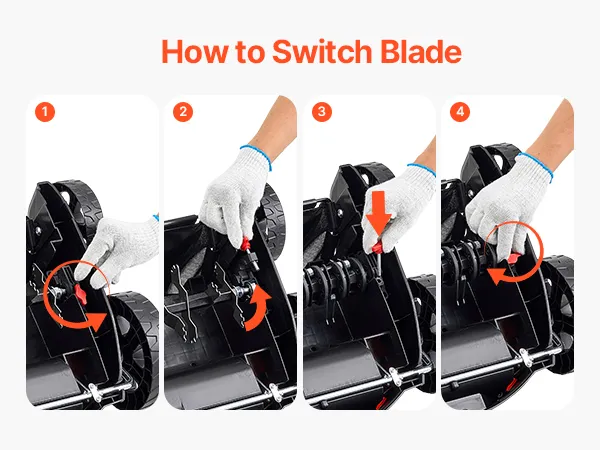 VEVOR 2-in-1 Electric Dethatcher and Scarifier, 13-Inch 13 Amp, Corded ...