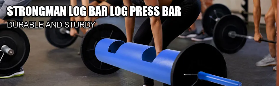 VEVOR 10" Dia Steel Strength Log Bar, 700 Lbs Capacity Barbell Bar ...