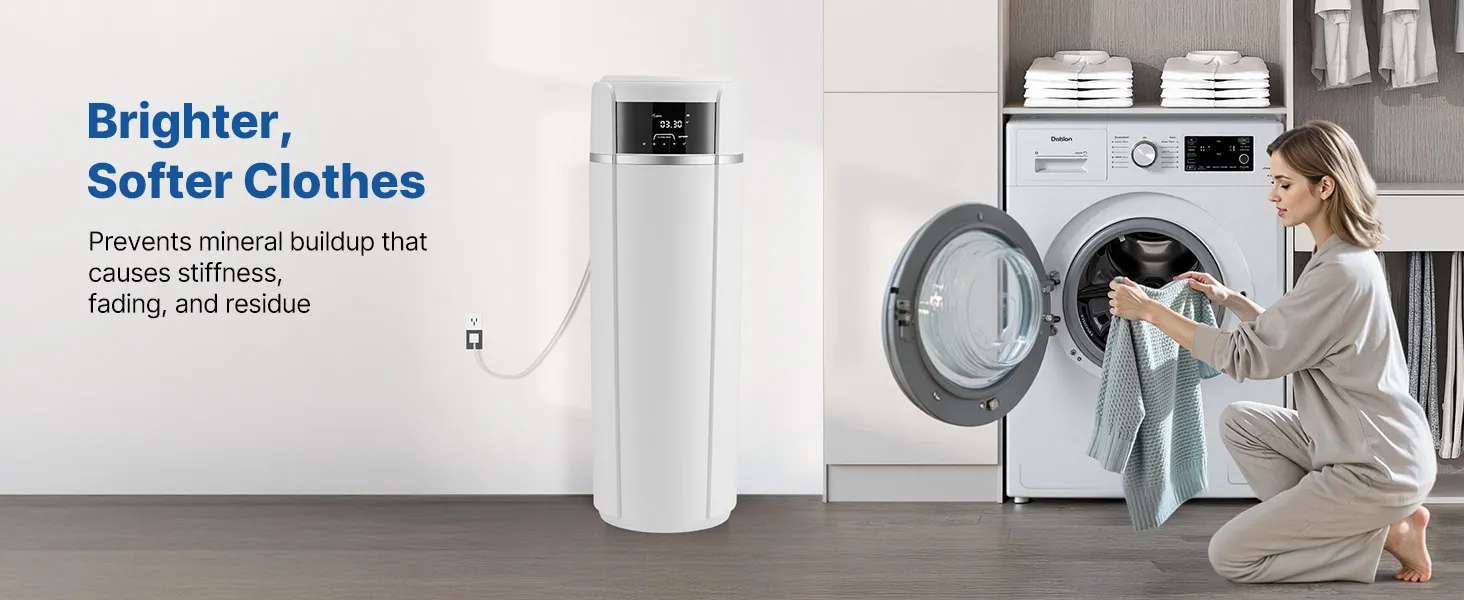 VEVOR Water Softener, 32,000 Grains Whole House Water Softener System ...